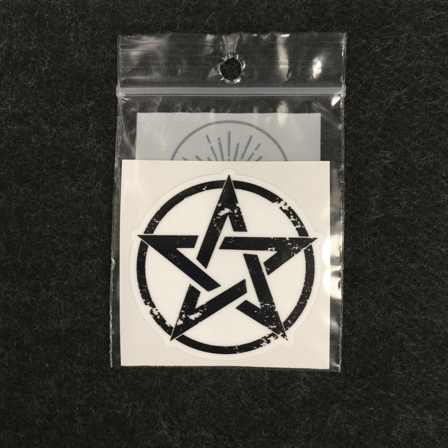 Pentagram Vinyl Sticker