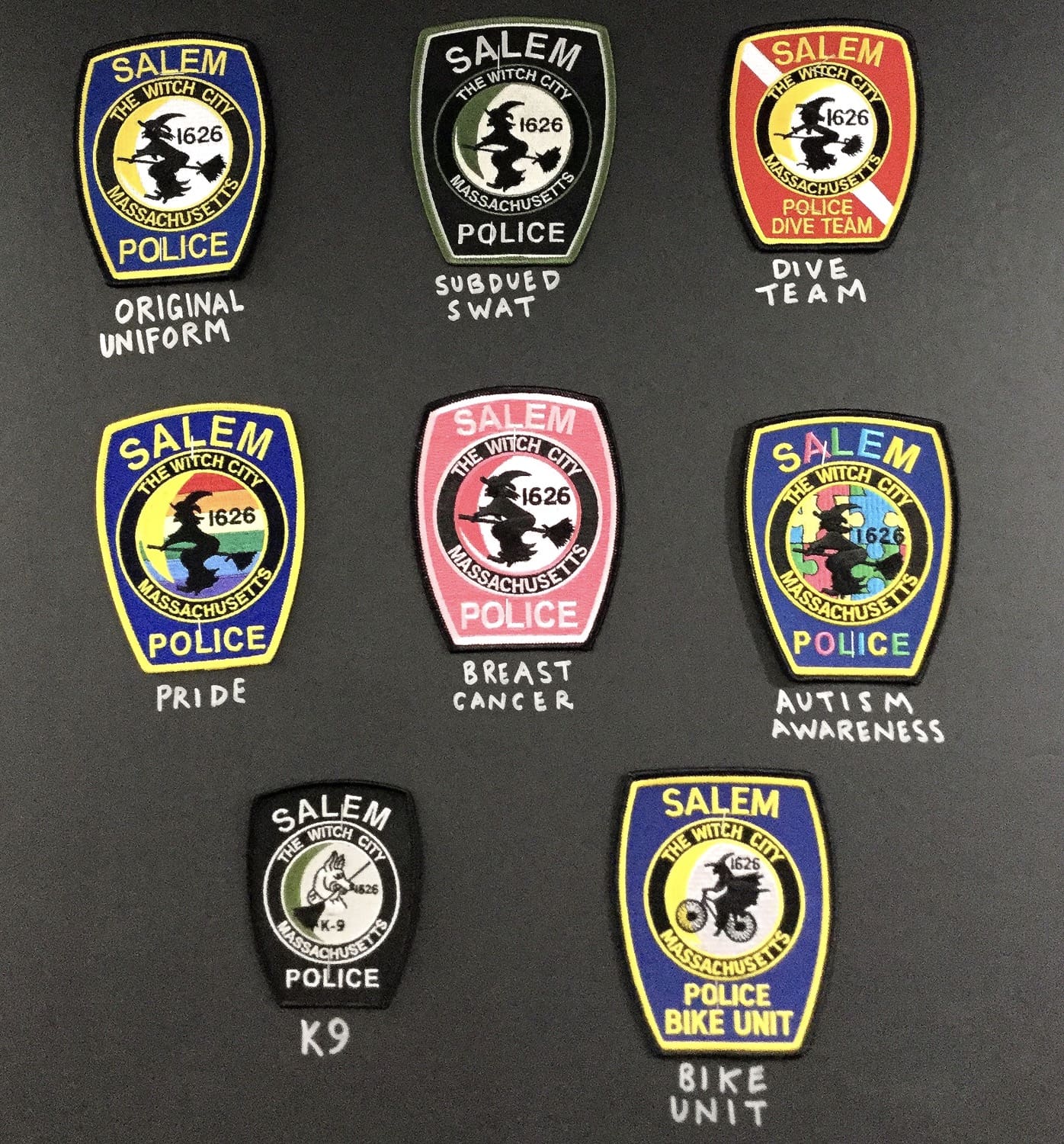 Salem Police Patch Official (assorted)