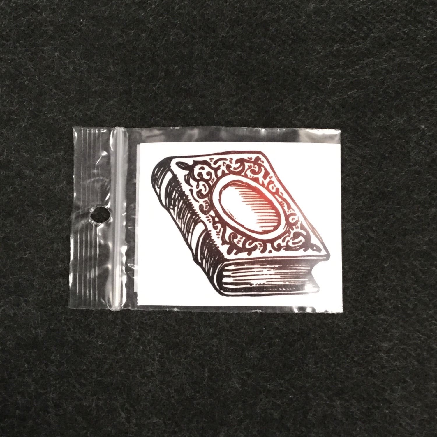 Spell Book Vinyl Sticker